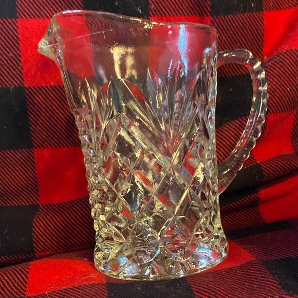 Vintage | Dining | Eapg Pineapple Pitchers Creamer Cut Glass Juice ...